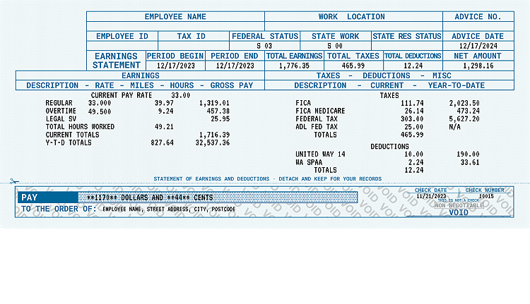 Paystub Generator | Pro Check Stub Maker | #1 Stub Creator