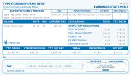 Real Paycheck Stubs | Generate Your Real Check Stub