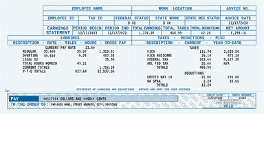 Paystub Generator | Pro Check Stub Maker | #1 Stub Creator