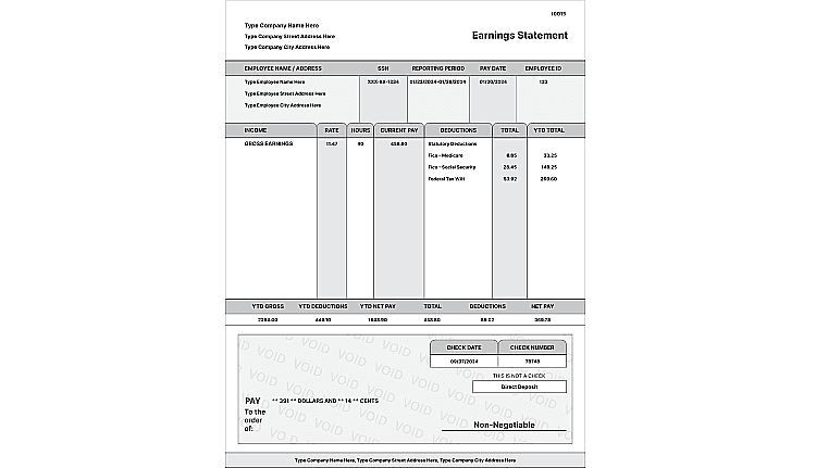 Paystub Generator | Pro Check Stub Maker | #1 Stub Creator